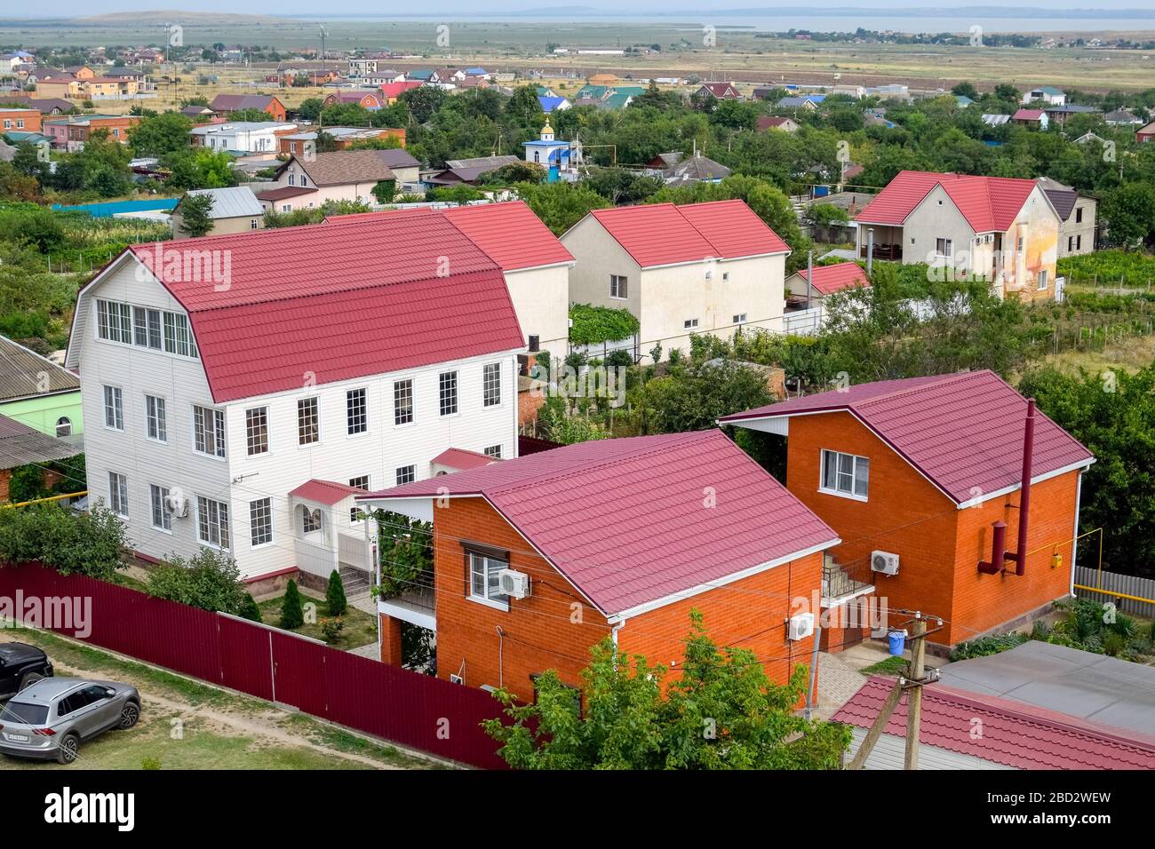 Top view olympic village in hi-res stock photography and images - Alamy