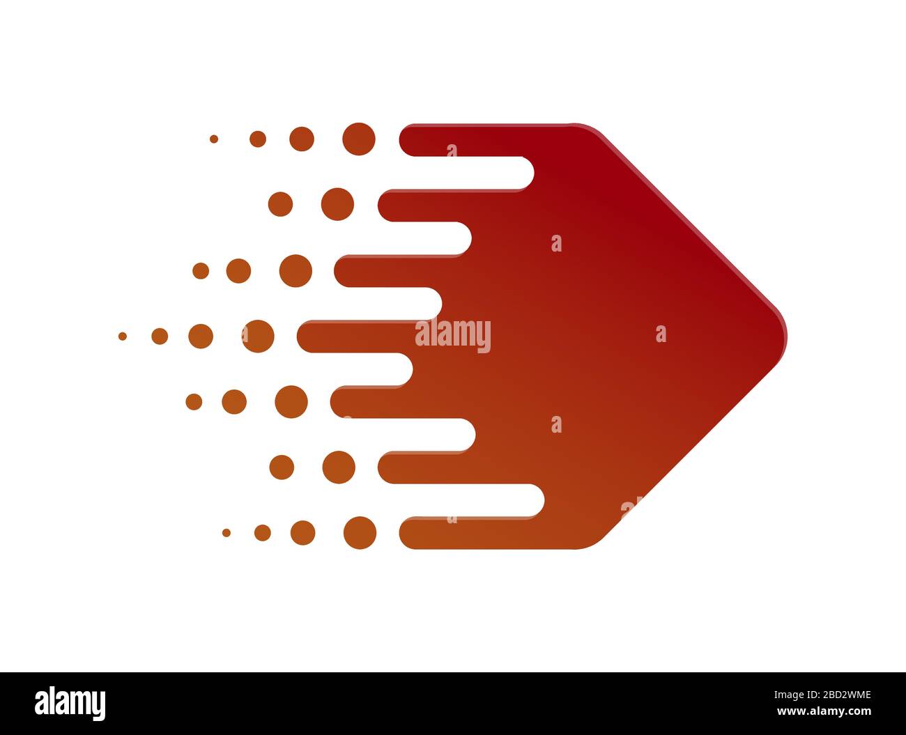 Vector abstract logo for business cards, stickers, labels. Stock ...