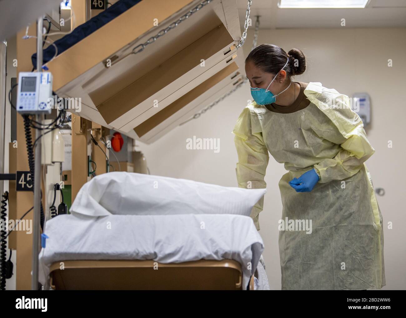 Us military hospital ward hi-res stock photography and images - Alamy