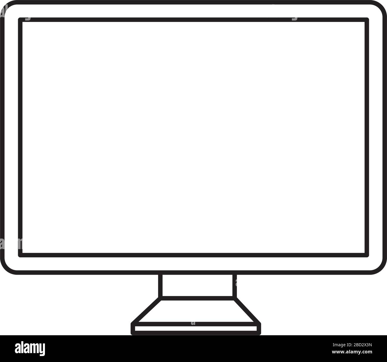 Isolated digital computer vector design Stock Vector Image & Art - Alamy