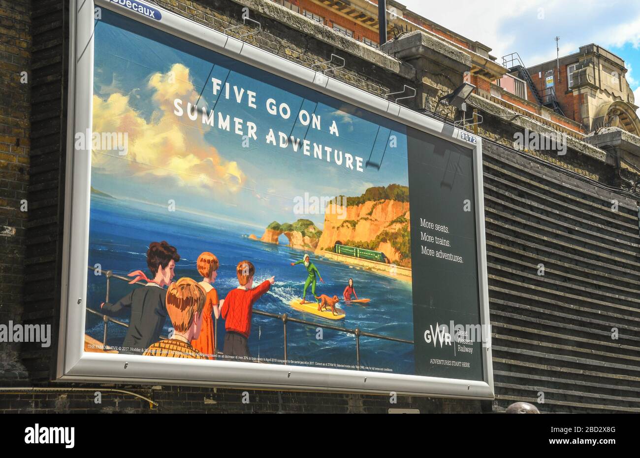Railway poster england hi-res stock photography and images - Alamy