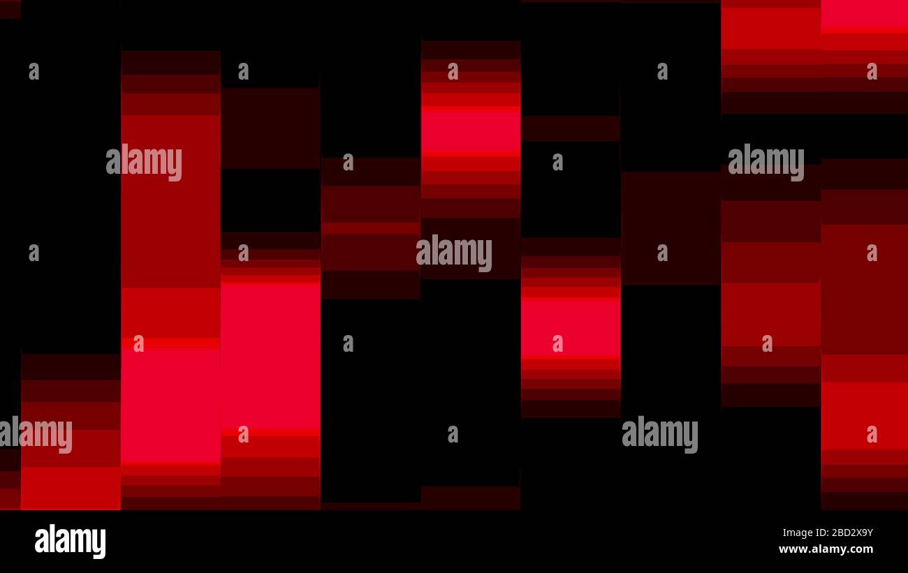 Wide vertical lines with flicker and gradient effect, 3d rendering ...