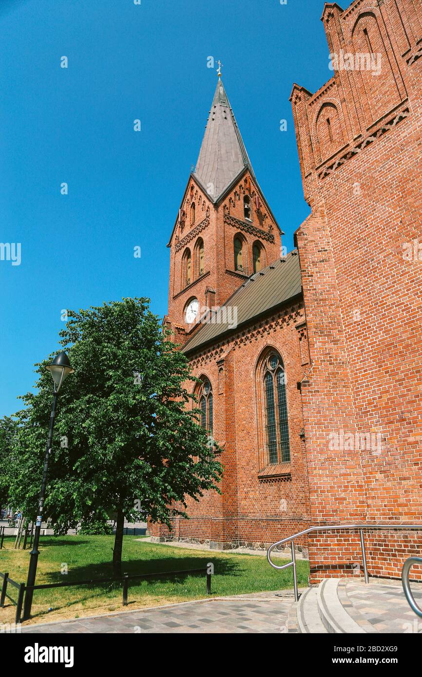 Ancient beautiful castle in Germany. Castle ruins landscape Stock Photo ...