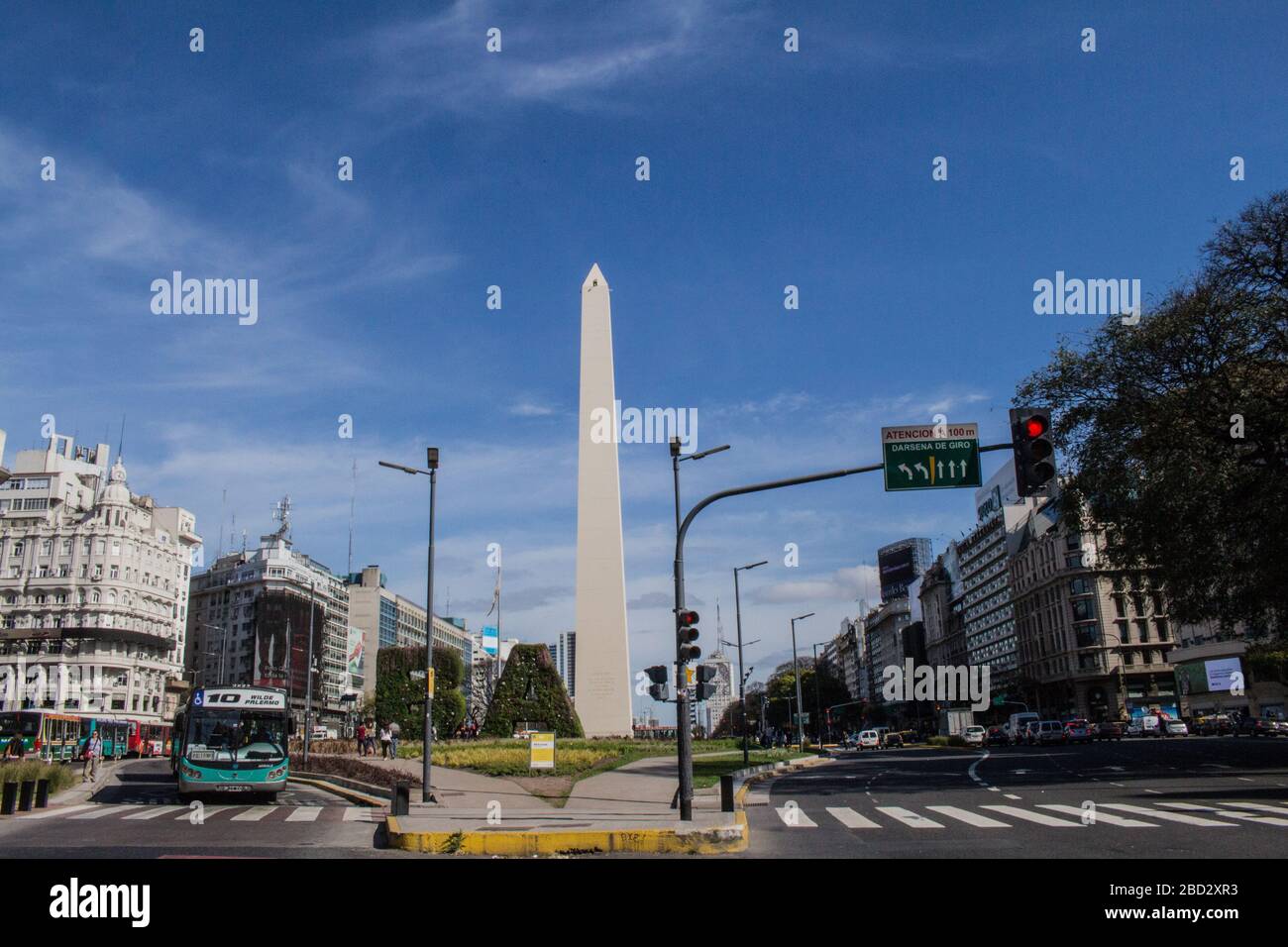 Obelisco Monument Buenos Aires Argentina Stock Photo - Alamy