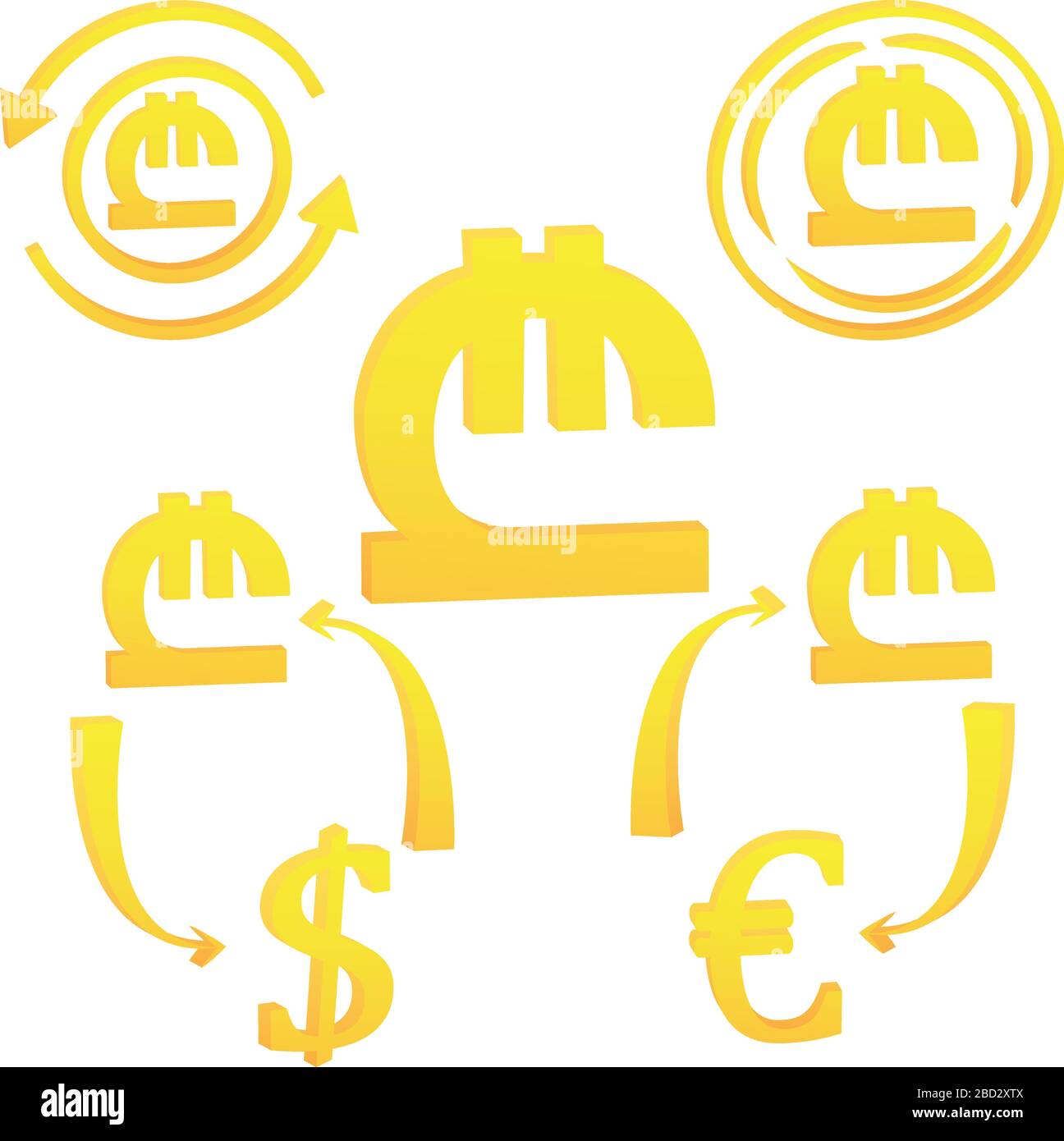 Georgian Lari currency symbol icon of Georgia Stock Vector Image & Art ...