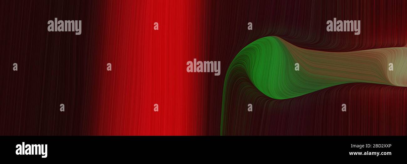 elegant flowing header design with strong red, very dark red and dark ...