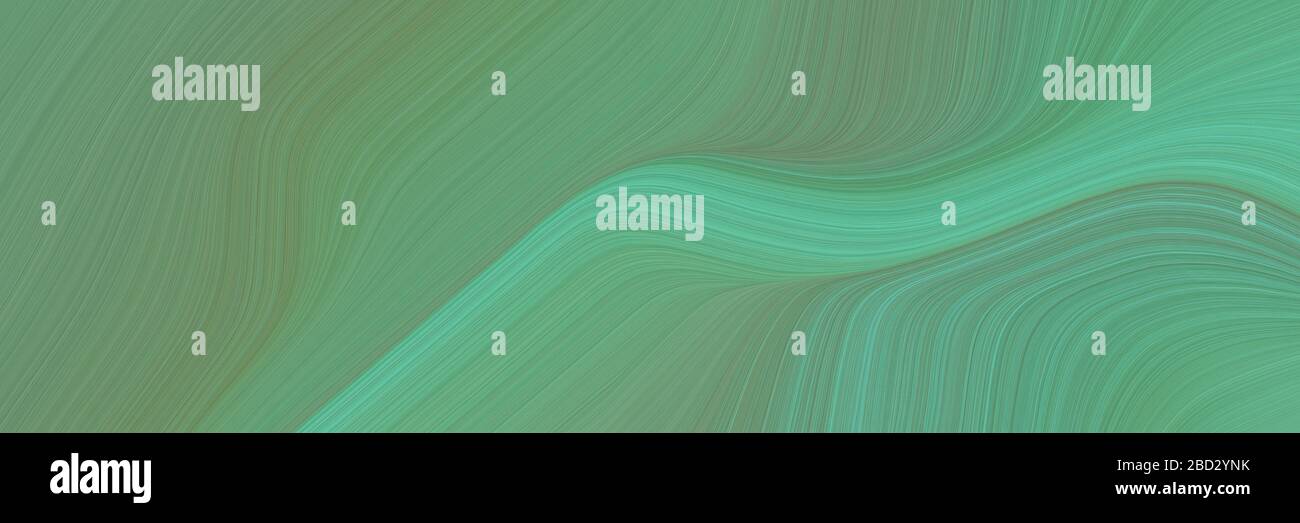 elegant colorful designed horizontal header with blue chill, medium ...