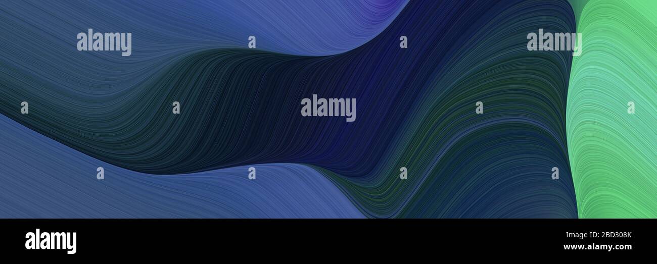 elegant moving designed horizontal header with very dark blue, medium ...