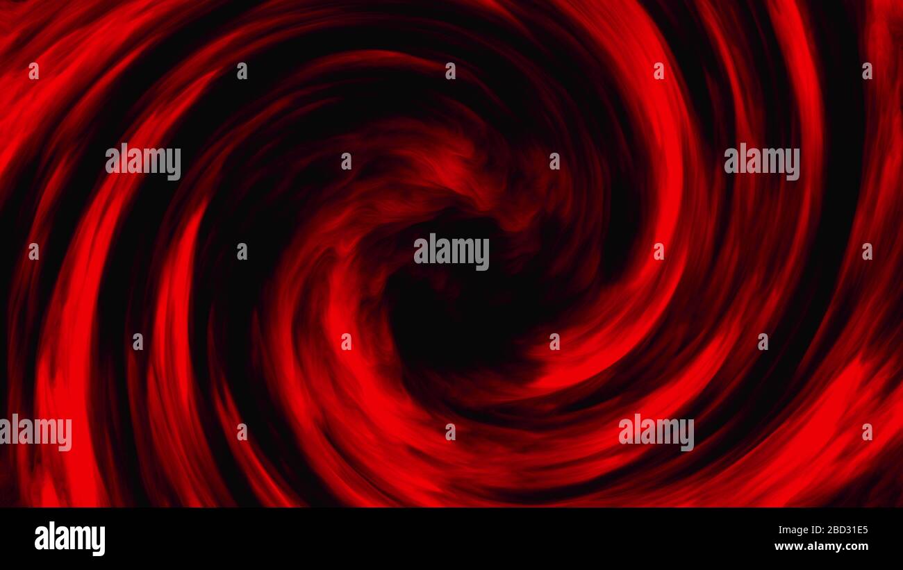 Computer generated vortex background of dense clouds. 3d rendering ...