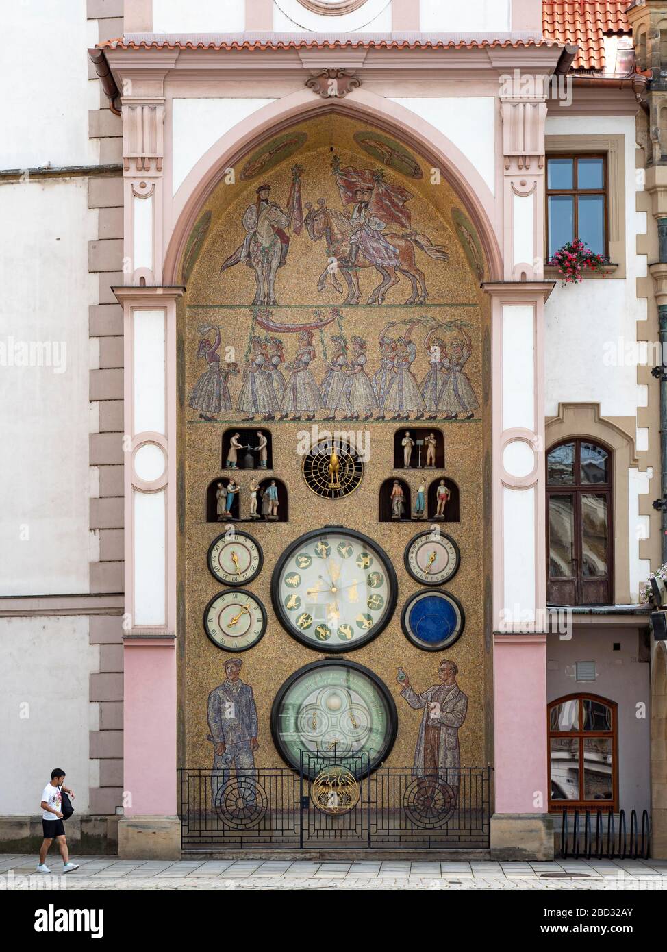 Astronomical clock olomouc czech republic hi-res stock photography and ...