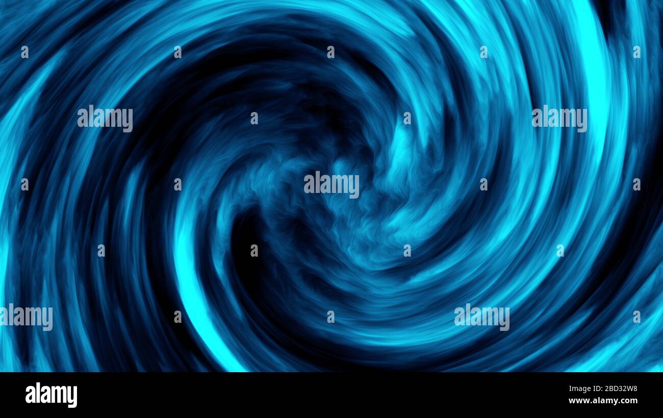 Computer generated vortex background of dense clouds. 3d rendering ...