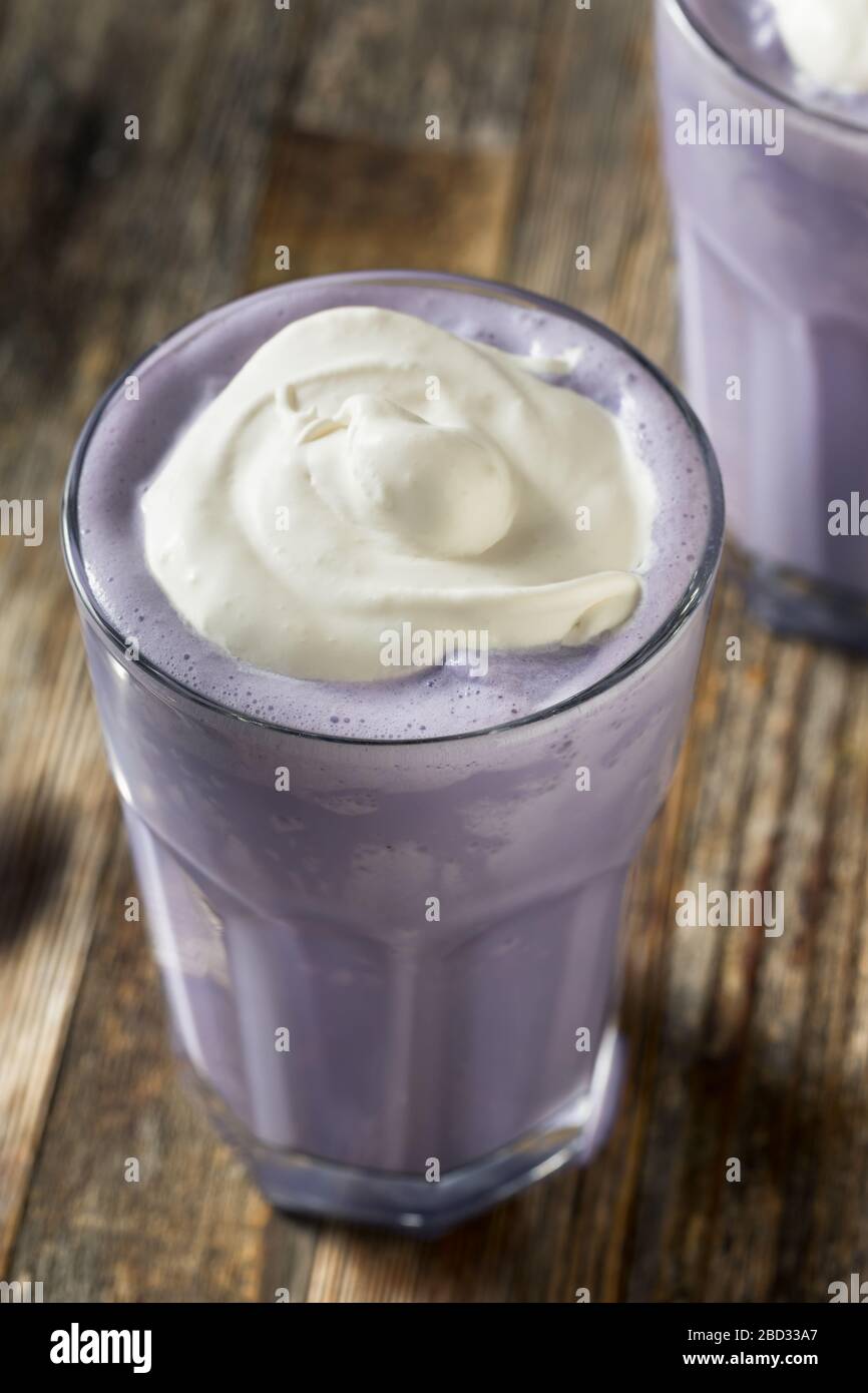 Ube milk shake hi-res stock photography and images - Alamy