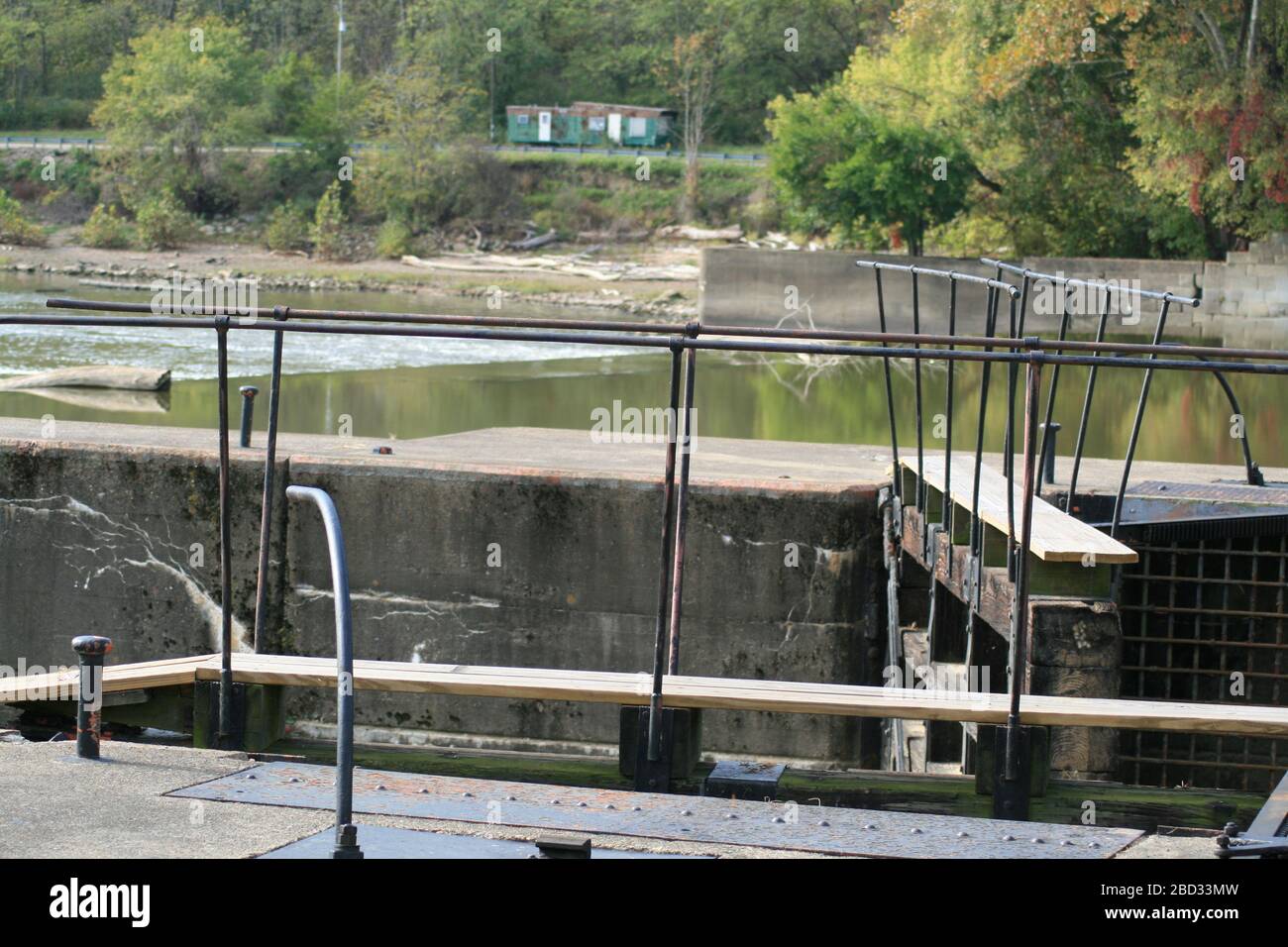 Locks, Muskingum River, Ohio Stock Photo - Alamy