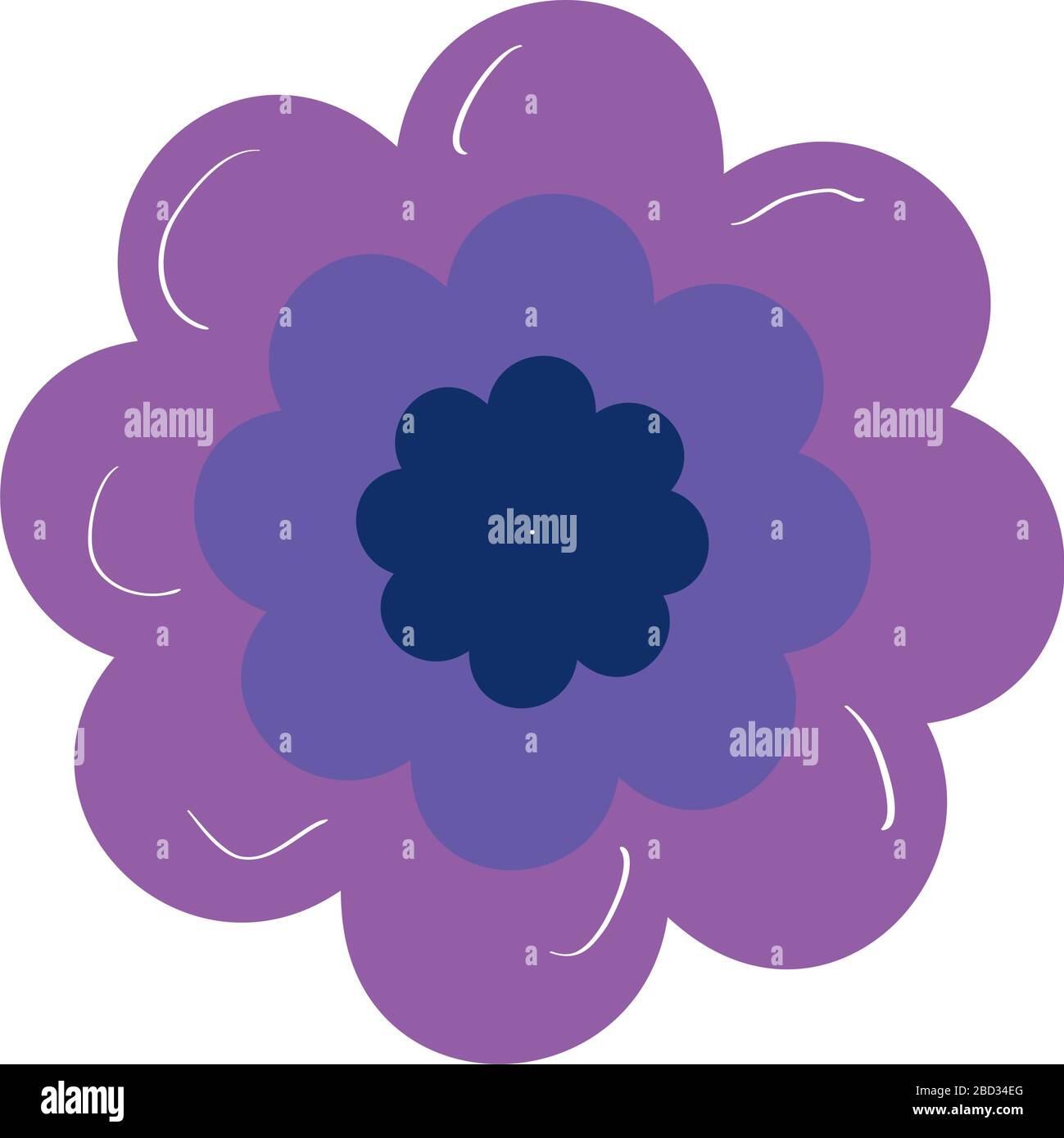 Isolated flower icon vector design Stock Vector Image & Art - Alamy