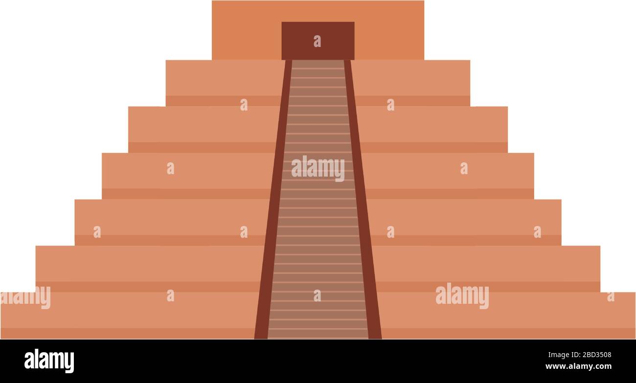 Isolated mexican pyramid vector design Stock Vector Image & Art - Alamy