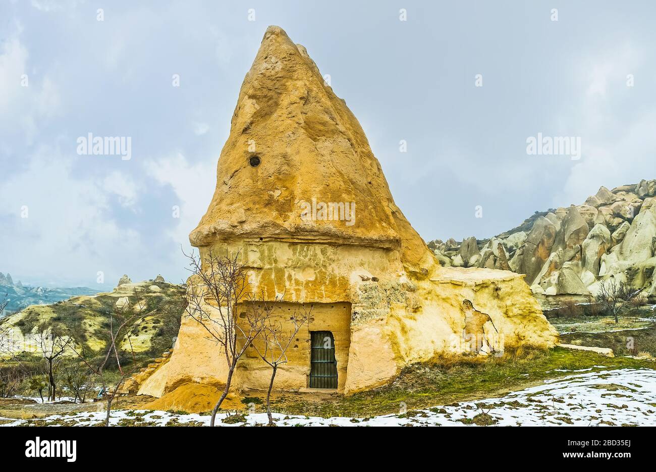 El Nazar Kilise or Evil Eye church is notable landmark of Goreme ...