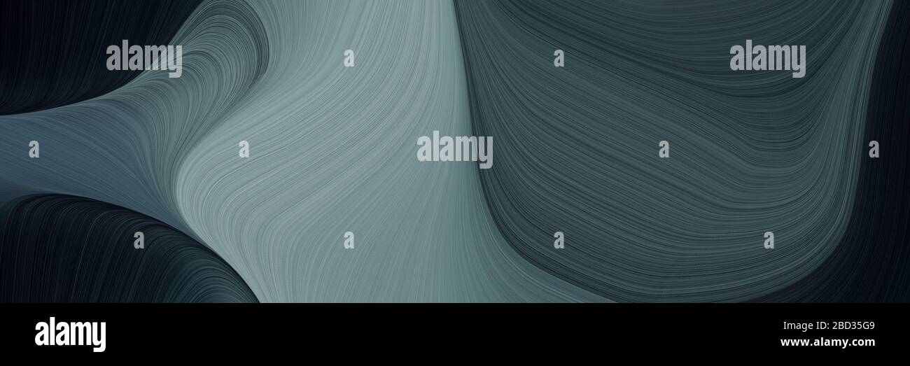 modern creative banner with dark slate gray, very dark blue and light ...