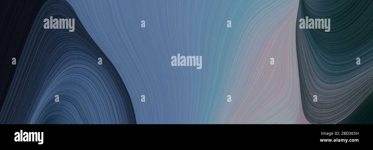 modern dynamic futuristic banner. contemporary waves illustration with ...