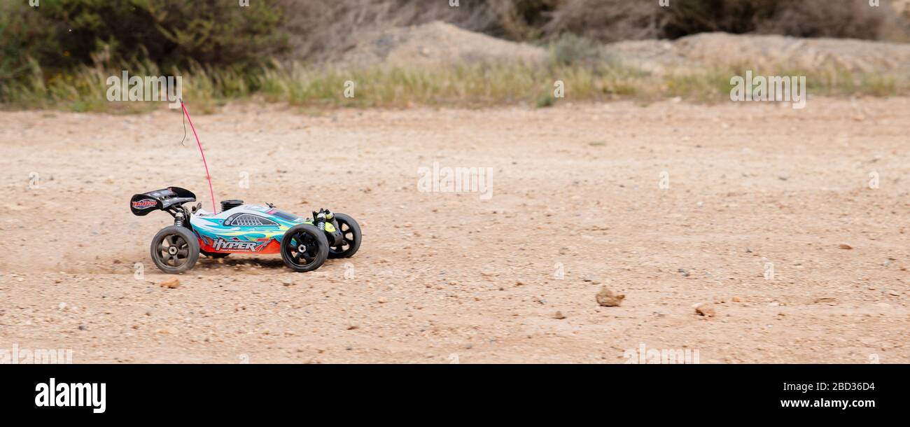 rc car tournament on racing circuit in Almeria 2019 Stock Photo - Alamy