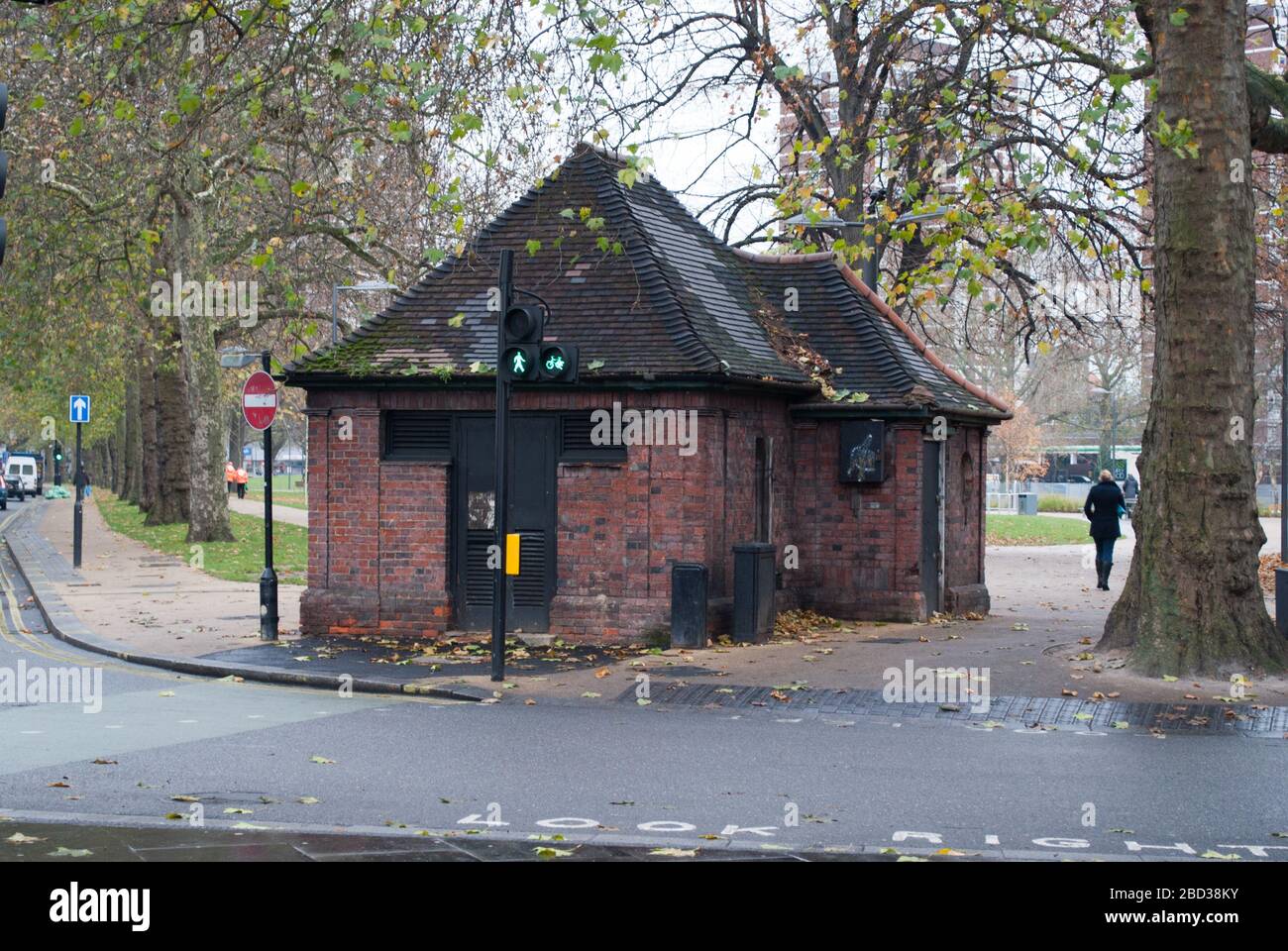 Former Toilets Disused Abandoned Derelict Brick Building Electrical Sub ...