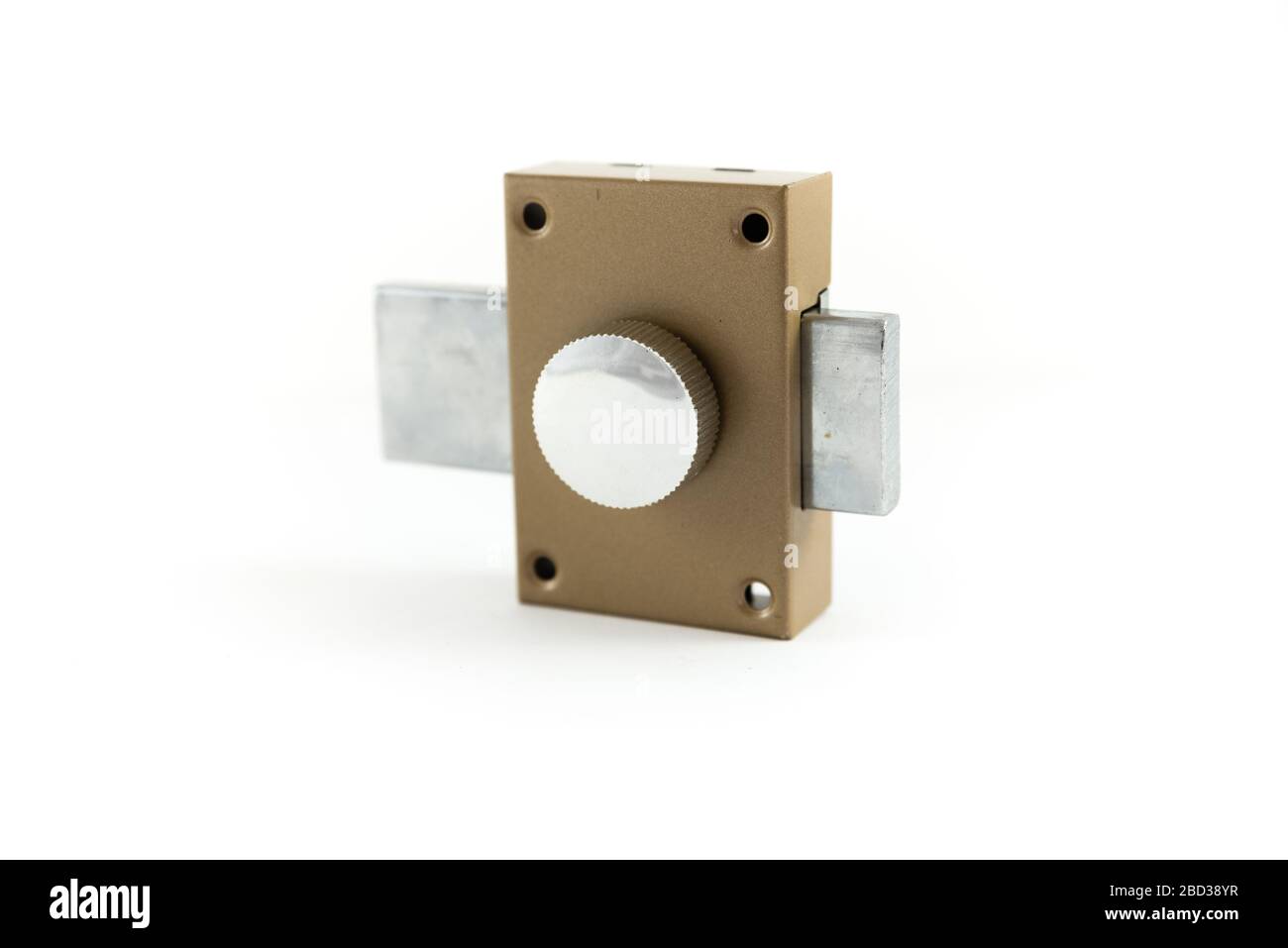 lock on white background Stock Photo - Alamy