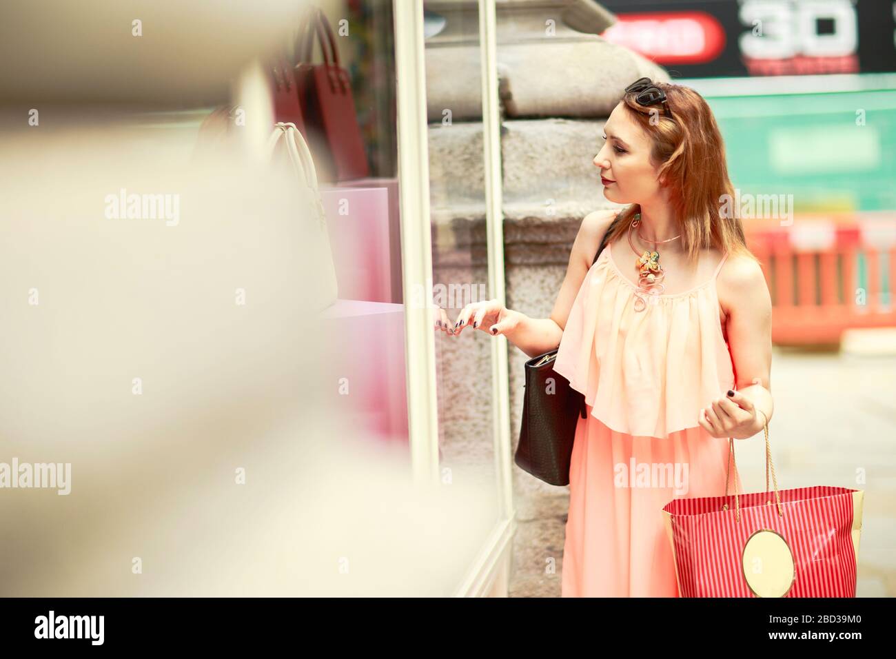 Person consumer going shopping hi-res stock photography and images - Alamy