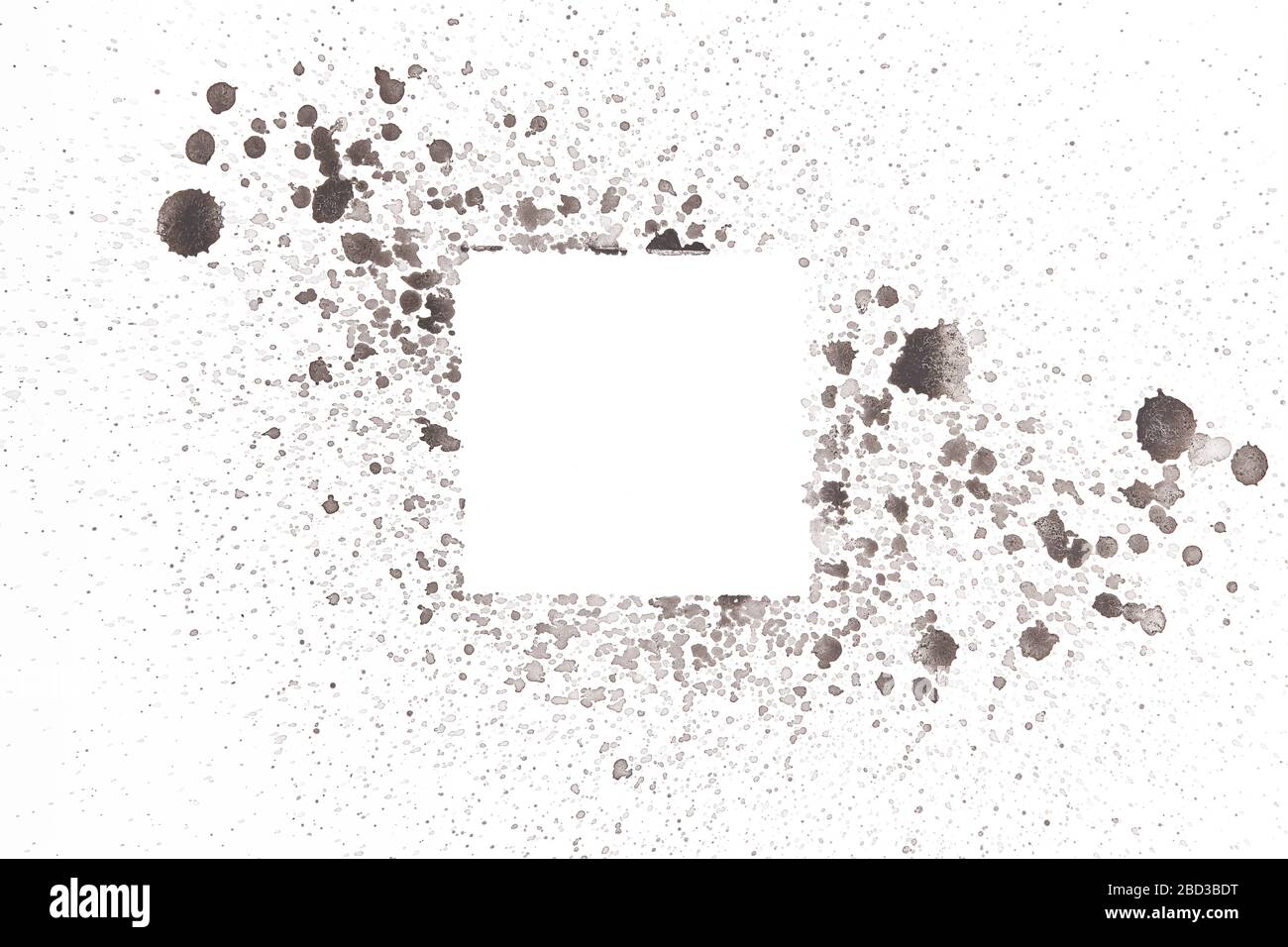 Square shape text frame Cut Out Stock Images & Pictures - Alamy