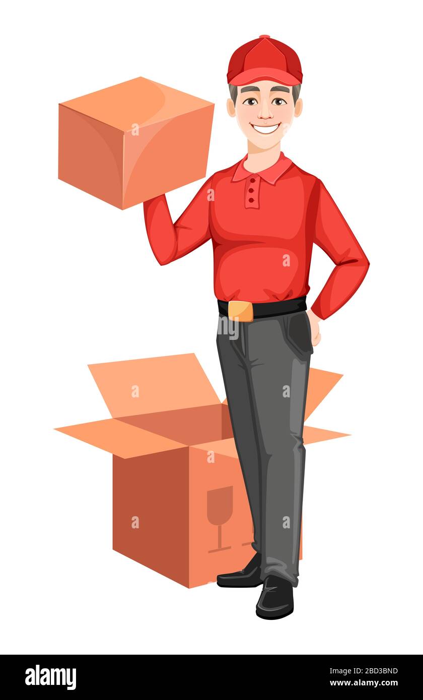 Delivery Man Clipart