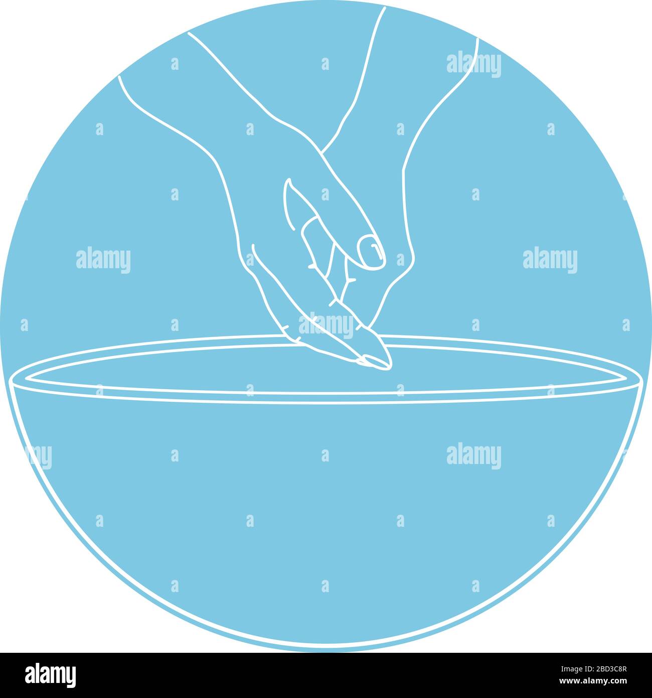 Soapy hands illustration hi-res stock photography and images - Alamy