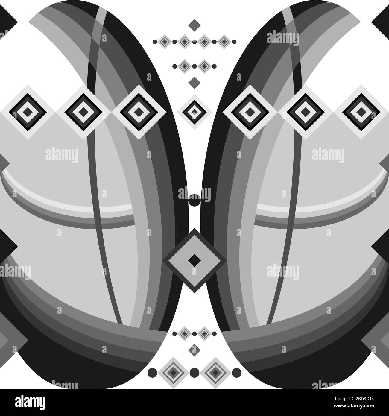 Undiscovered Africa. Ethnic pattern stylized African tribal masks ...