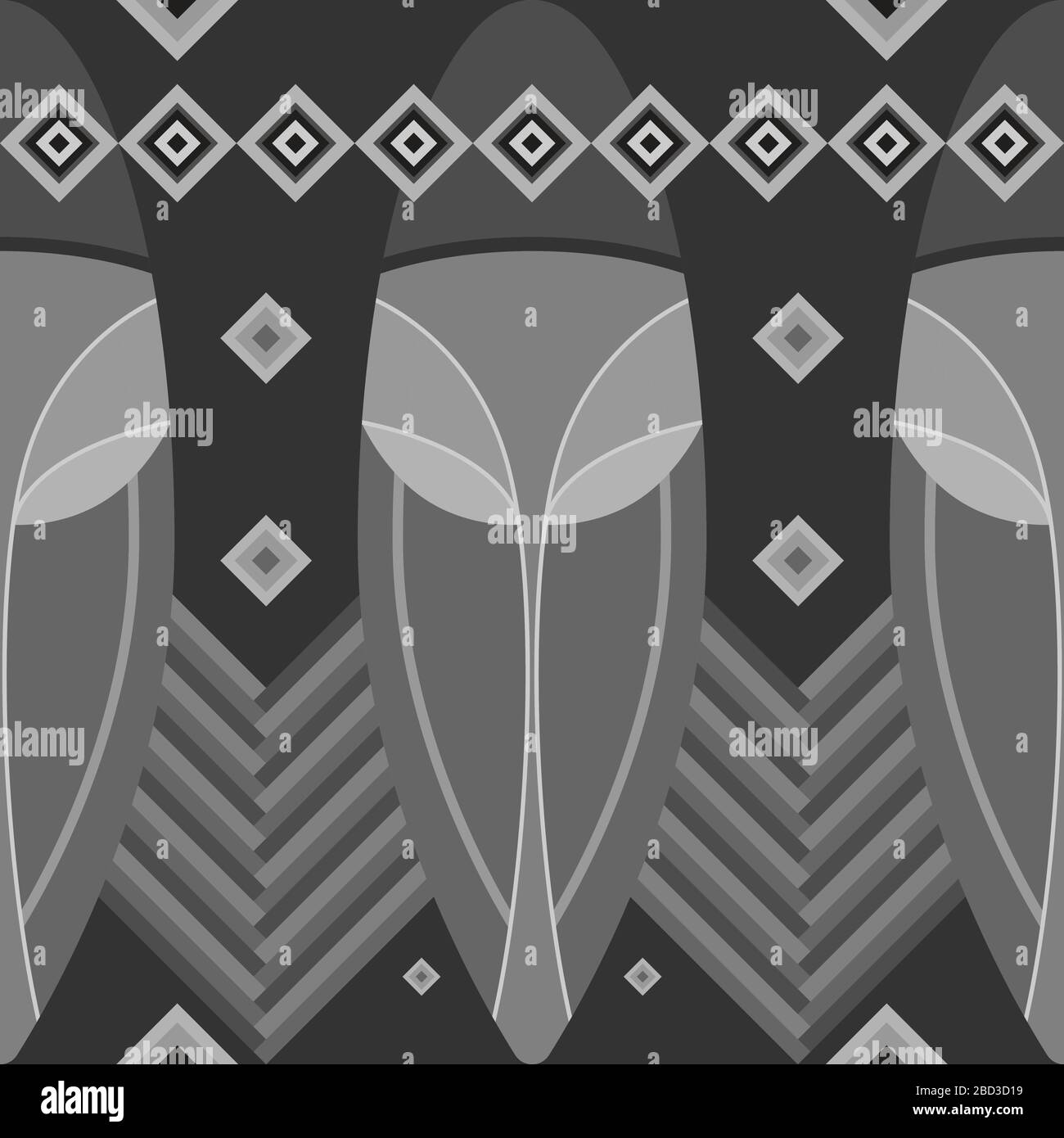 Undiscovered Africa. Ethnic pattern stylized African tribal masks ...