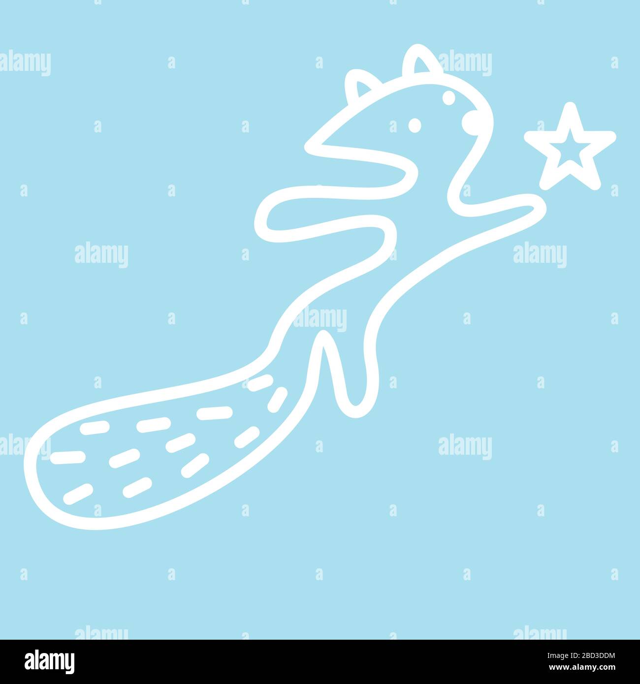 Flying beaver Stock Vector Images - Alamy