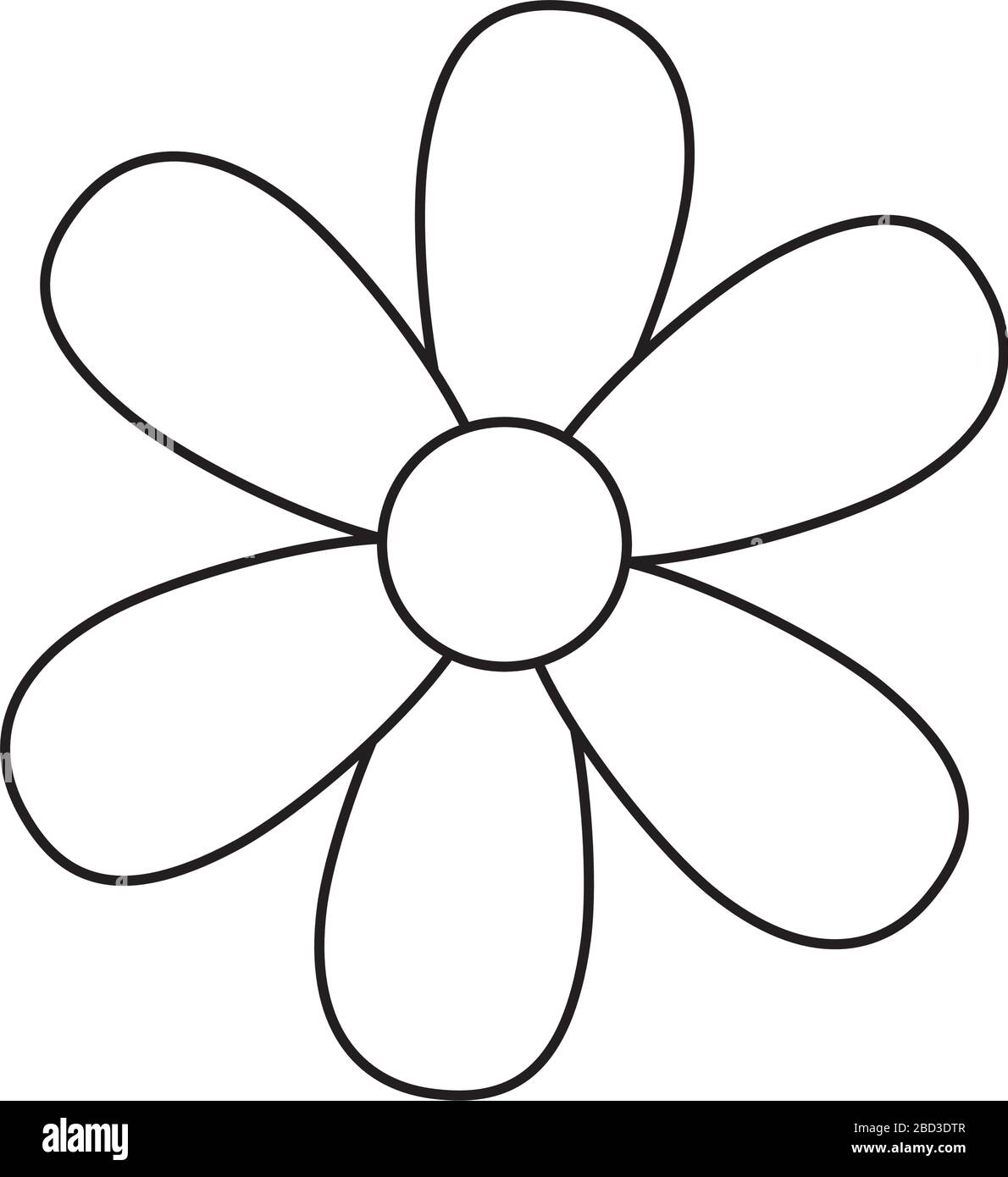 Isolated flower icon vector design Stock Vector Image & Art - Alamy