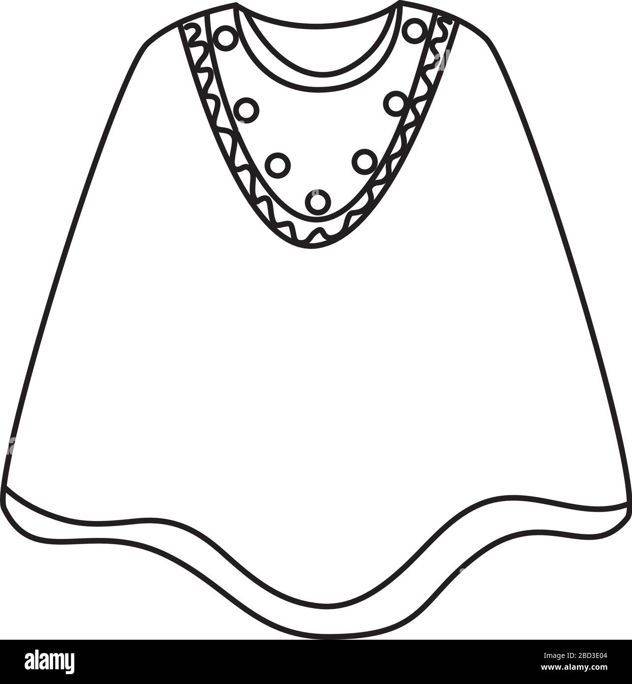 Poncho Coloring Page Anna Coloring Pages For Kids