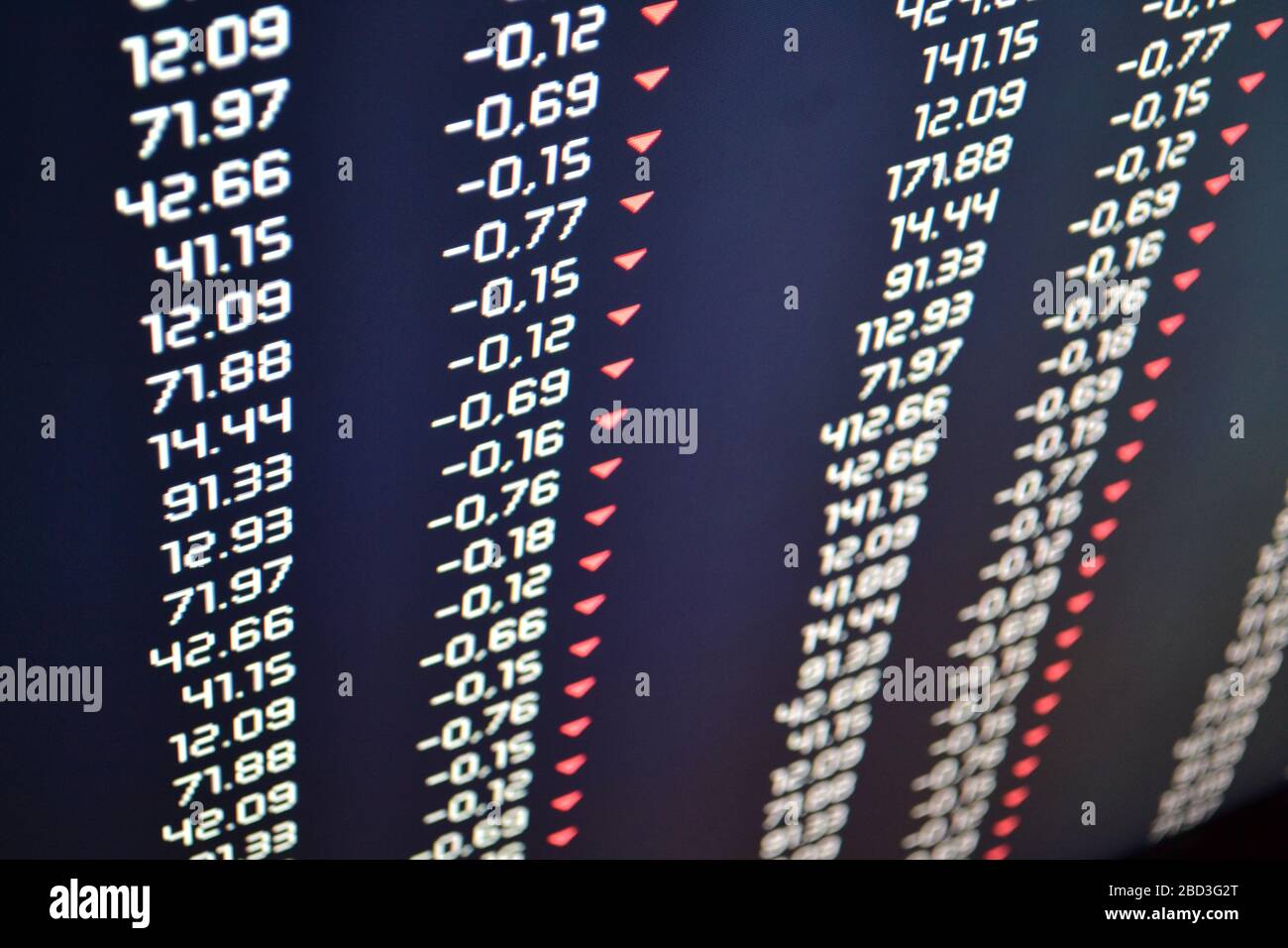 Crisis, recession business chart - financial problem concept Stock ...
