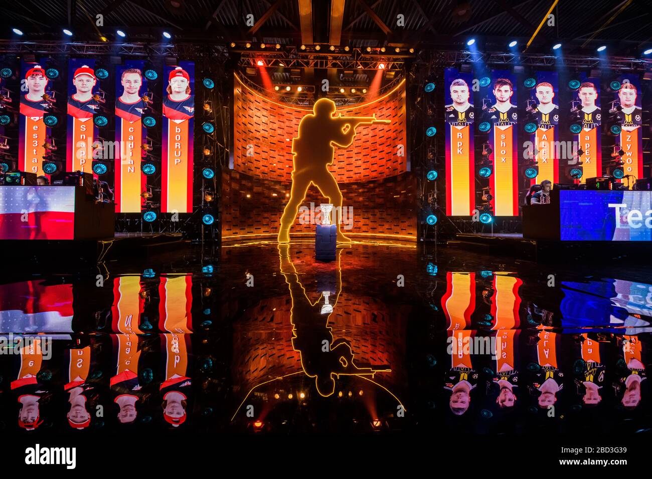 MOSCOW - DECEMBER 23 2019: esports Counter-Strike: Global Offensive ...