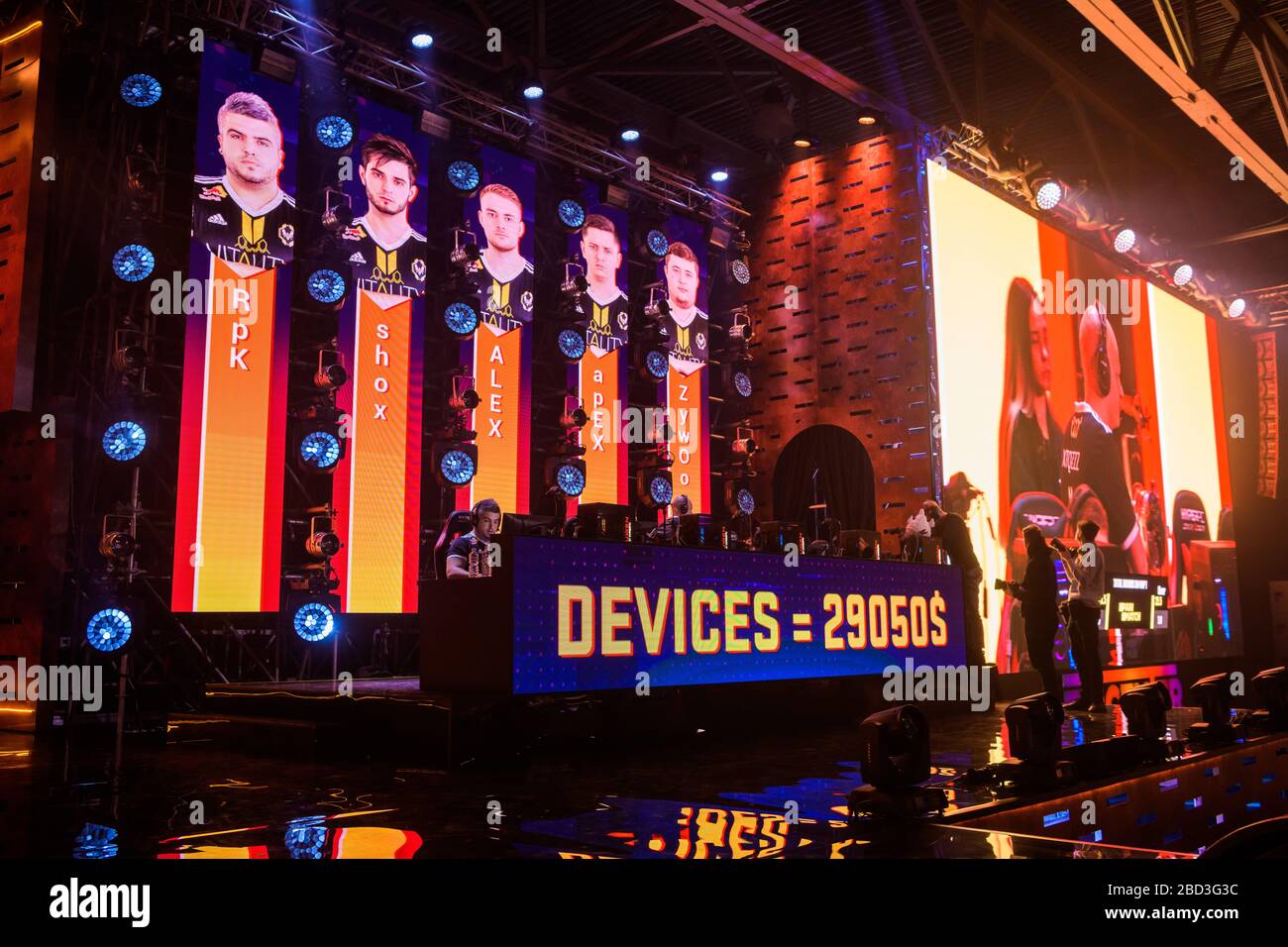 MOSCOW - DECEMBER 23 2019: esports Counter-Strike: Global Offensive ...