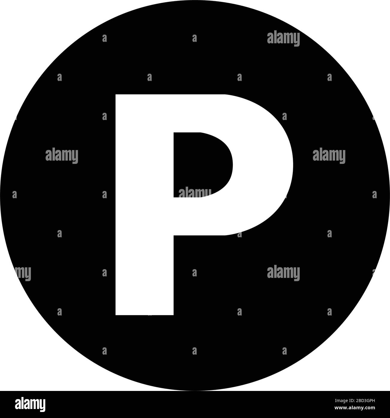 Car parking icon symbol Stock Vector Images - Alamy