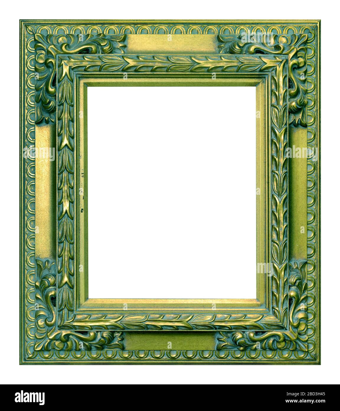 Green And Gold Frame