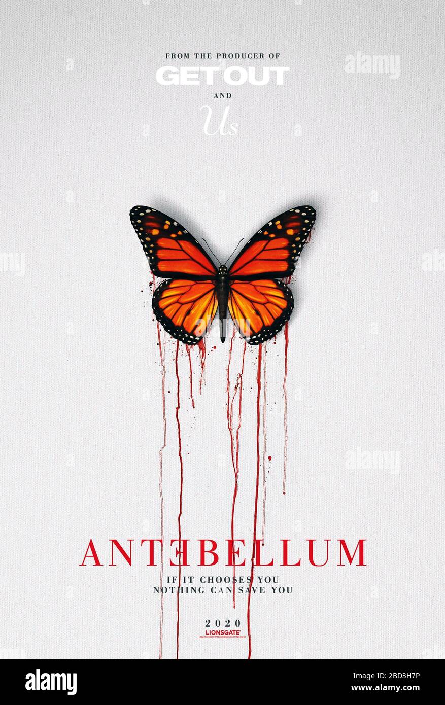 ANTEBELLUM, US advance poster, 2020. © Lionsgate / Courtesy Everett ...