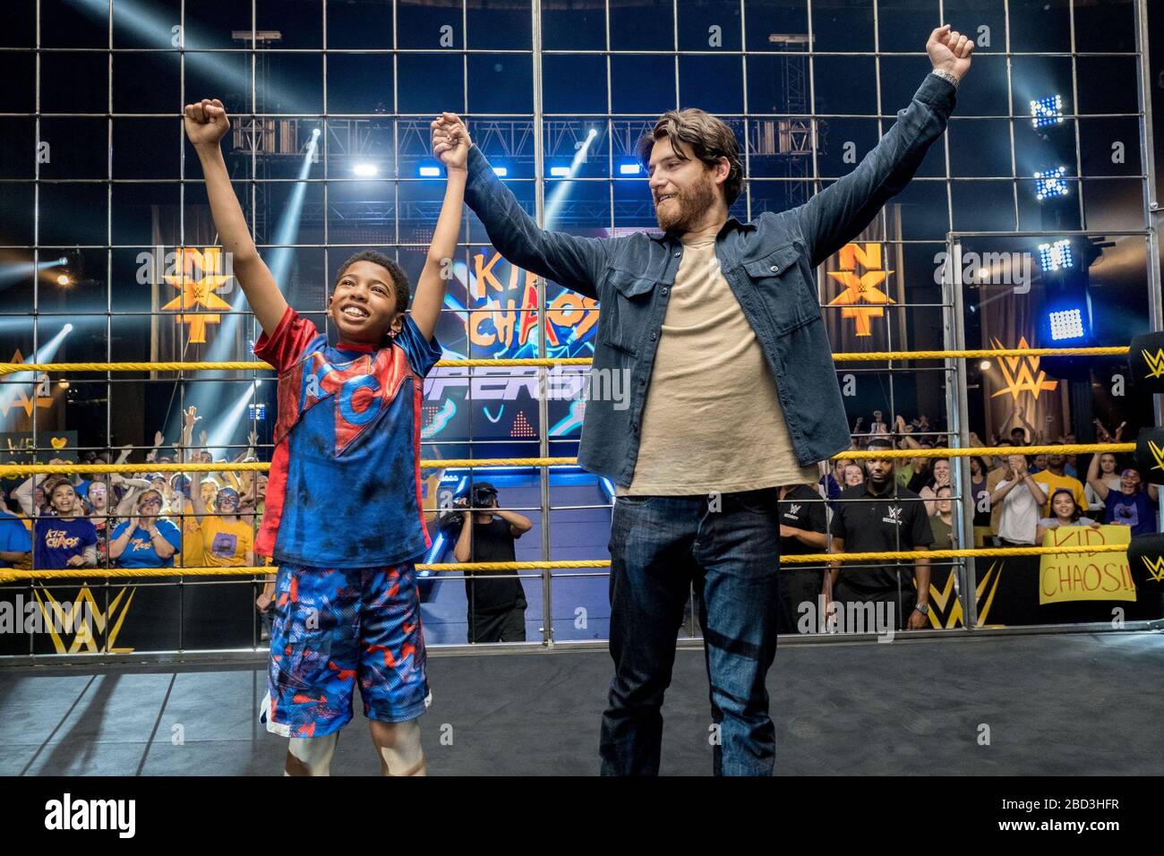 THE MAIN EVENT, from left; Seth Carr, Adam Pally, 2020. ph: Bettina ...