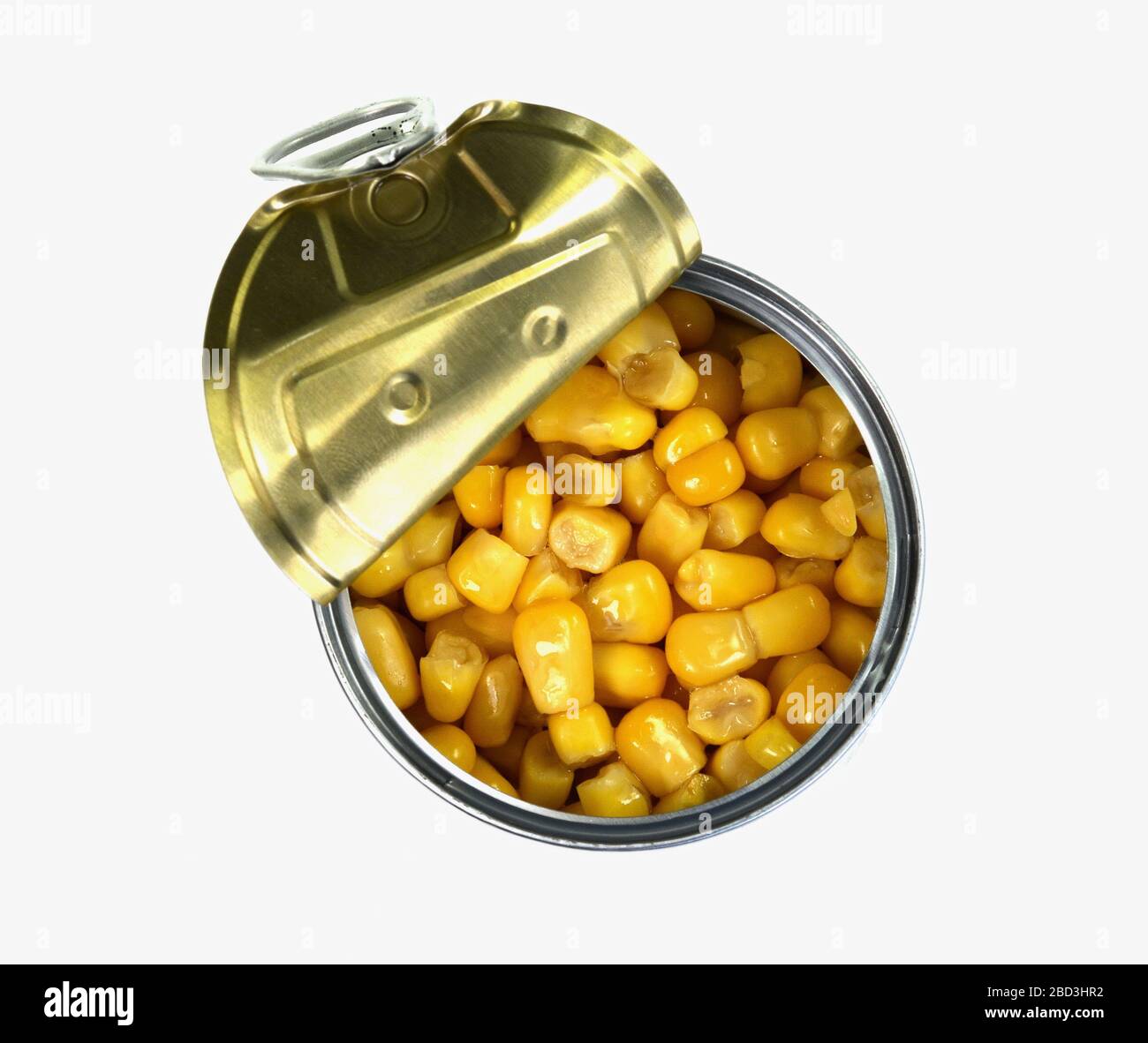 Maize in tin can hi-res stock photography and images - Alamy