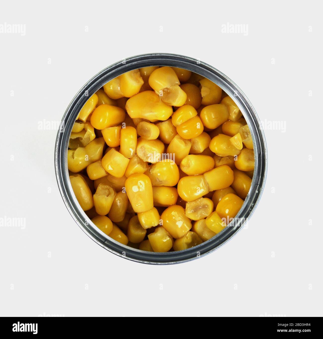 Maize in tin can hi-res stock photography and images - Alamy
