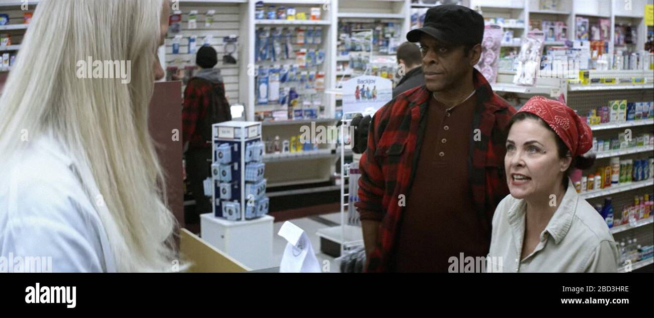 SHOOTING HEROIN, from left: Lawrence Hilton-Jacobs, Sherilyn Fenn, 2020 ...