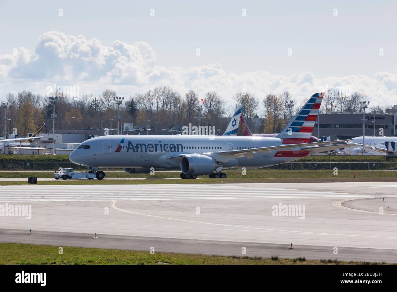 Boeing flightline hi-res stock photography and images - Alamy