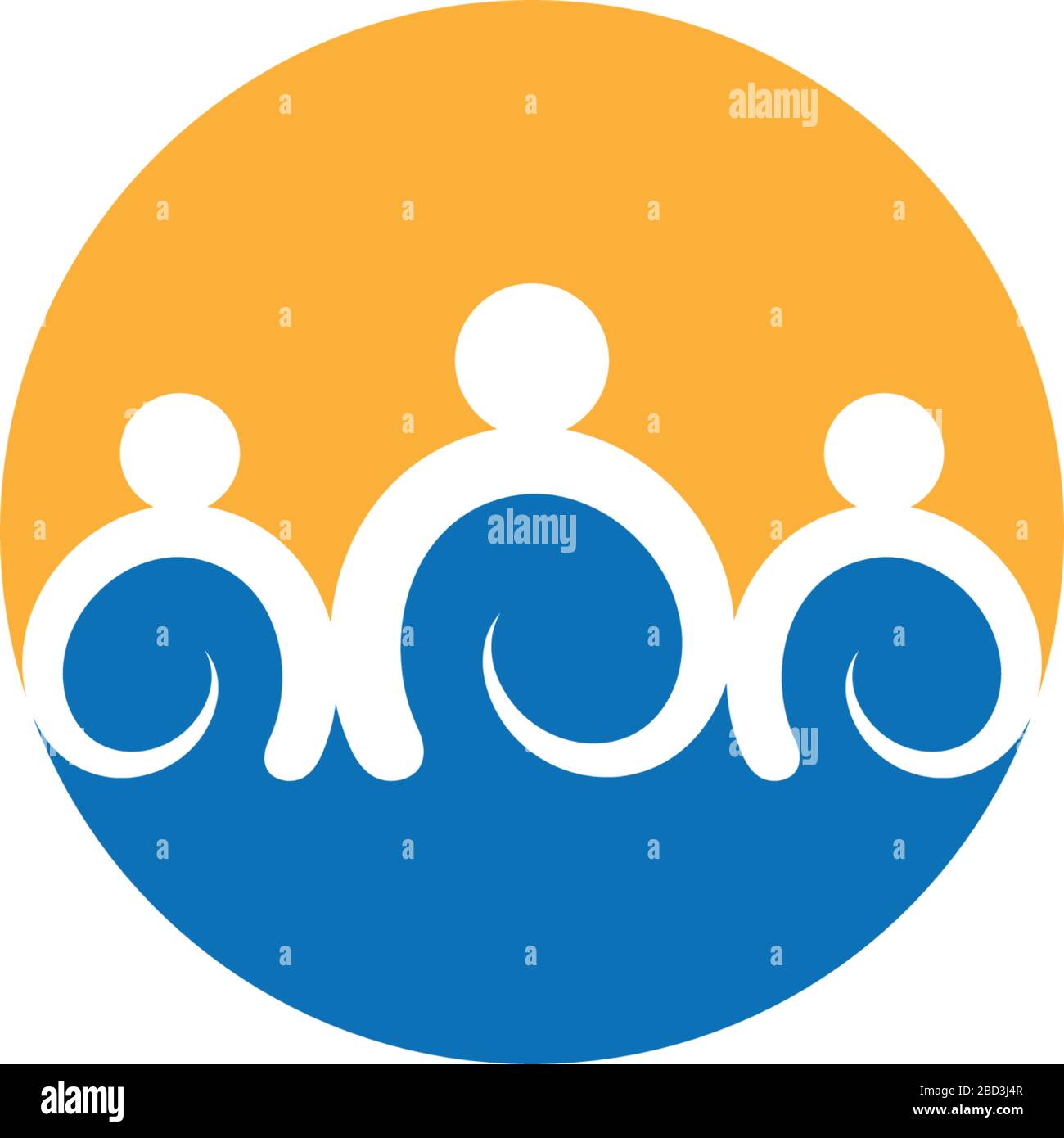 Community, network and social logo design template vector Stock Vector ...