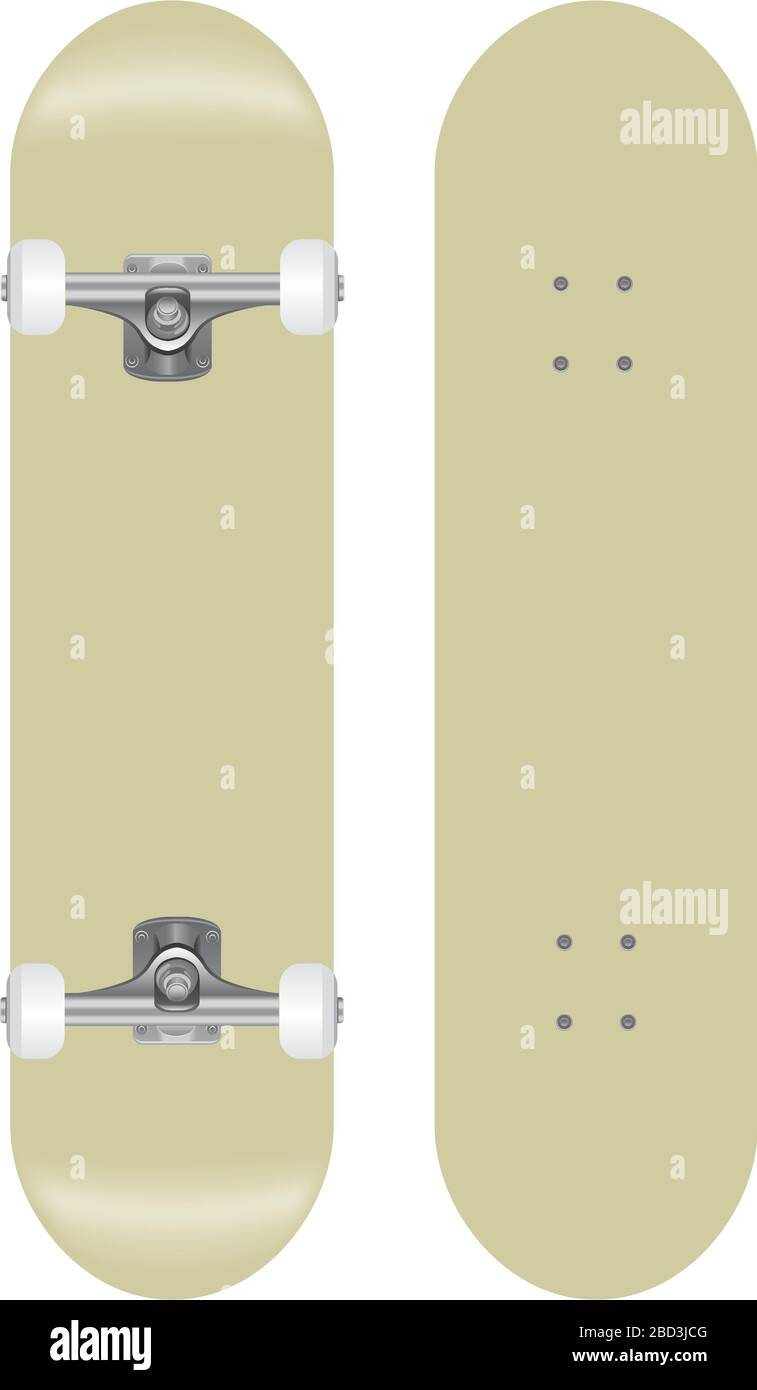 Skateboard vector vectors hi-res stock photography and images - Alamy