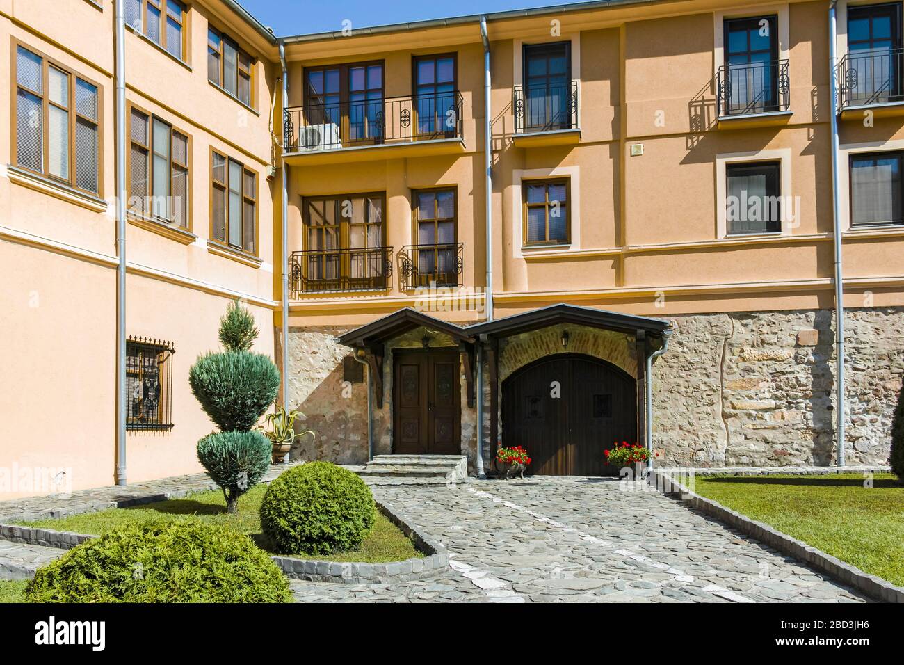 RAVANICA MONASTERY, SERBIA - AUGUST 11, 2019: Medieval Ravanica ...