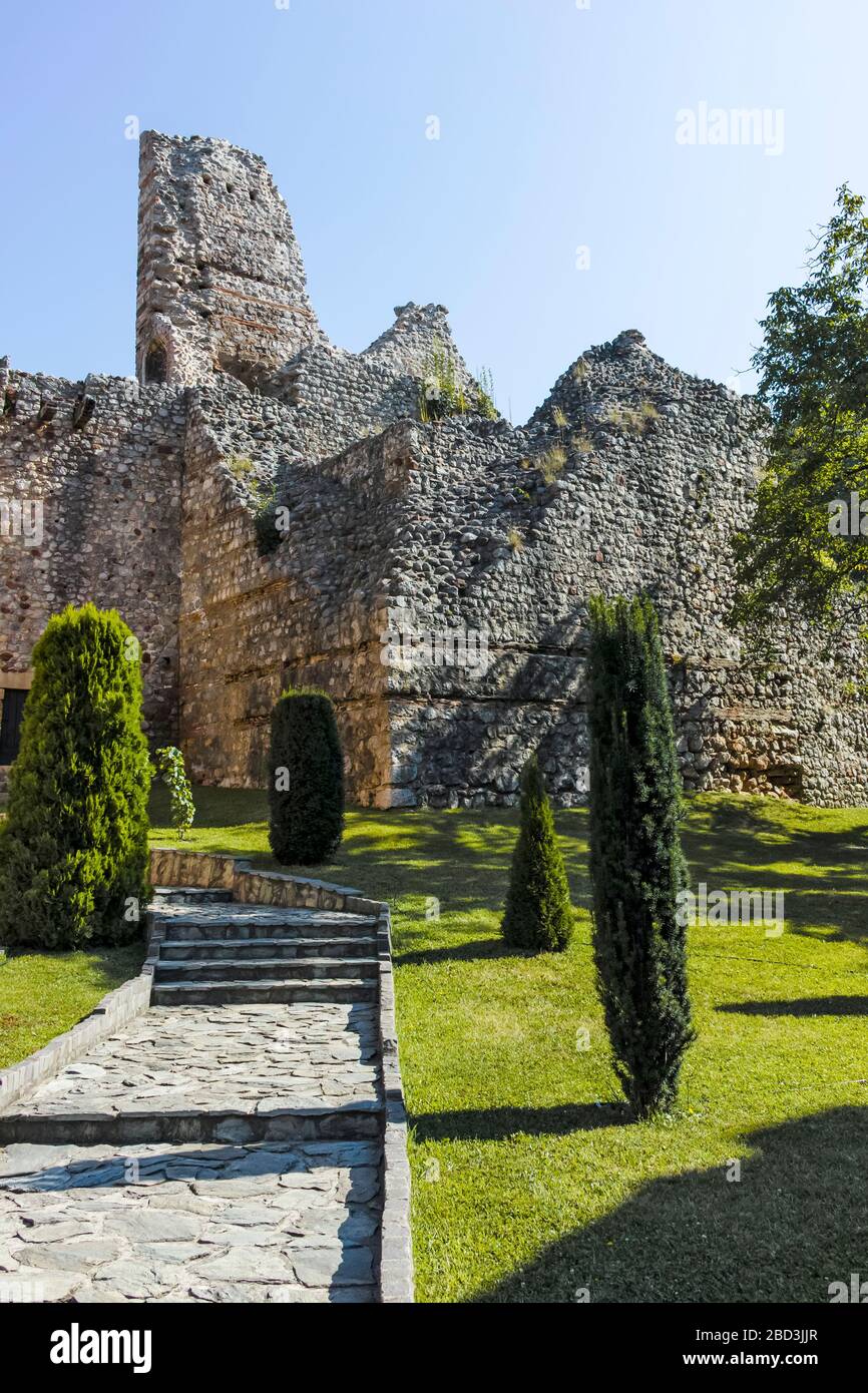 RAVANICA MONASTERY, SERBIA - AUGUST 11, 2019: Medieval Ravanica ...