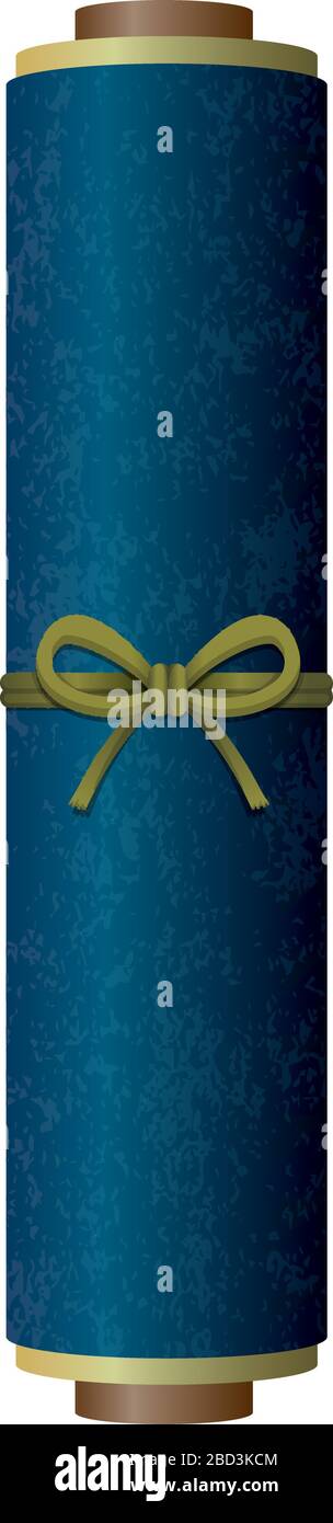Japanese scroll paper illustration Stock Vector Image & Art - Alamy